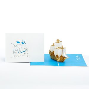 Ship | Pop up greeting card. | Products | Intricate Greetings